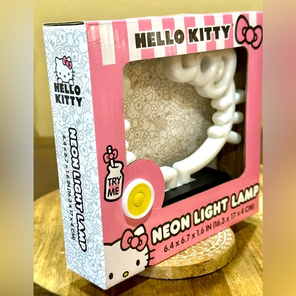 Sanrio | Other | Hello Kitty Pink Neon Light Lamp | Poshmark